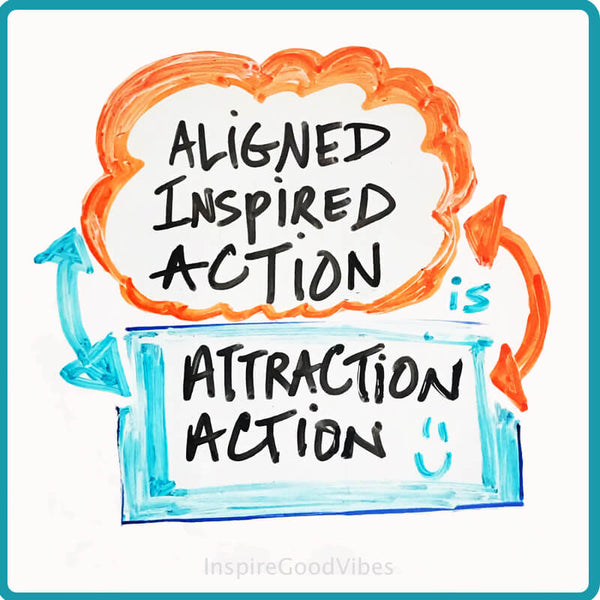 What is aligned inspired action? Inspiregoodvibes - Inspire Good Vibes